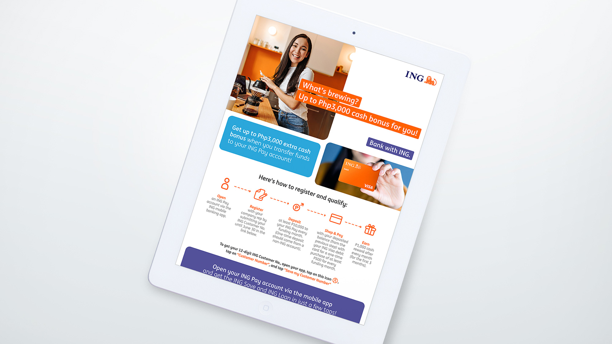 ING Bank Philippines - Digital + Content + Branding | Curious Creative ...